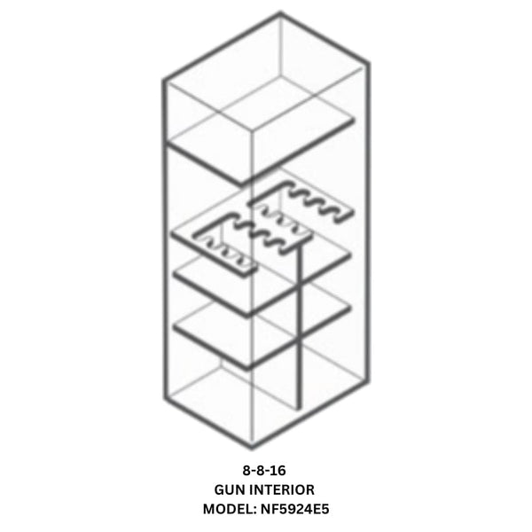 AmSec NF5924E5 American Security Gun Safe | UL RSC I Certified ...