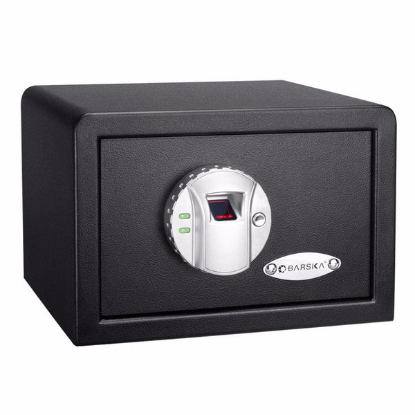 Barska AX11620 Biometric Security Safe | 0.29 Cubic Ft. | Compact Safe ...
