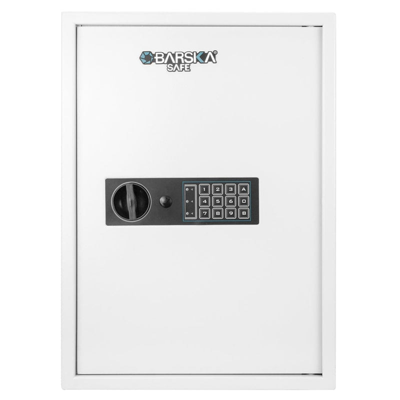 Barska AX13370/AX13368 Digital Keypad Key Safe | 100 Keys Black/White ...