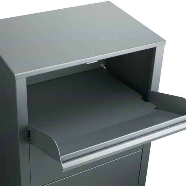 Barska CB13256 Mail/Parcel Box | Large Deposit Slot | Key Lock Access ...