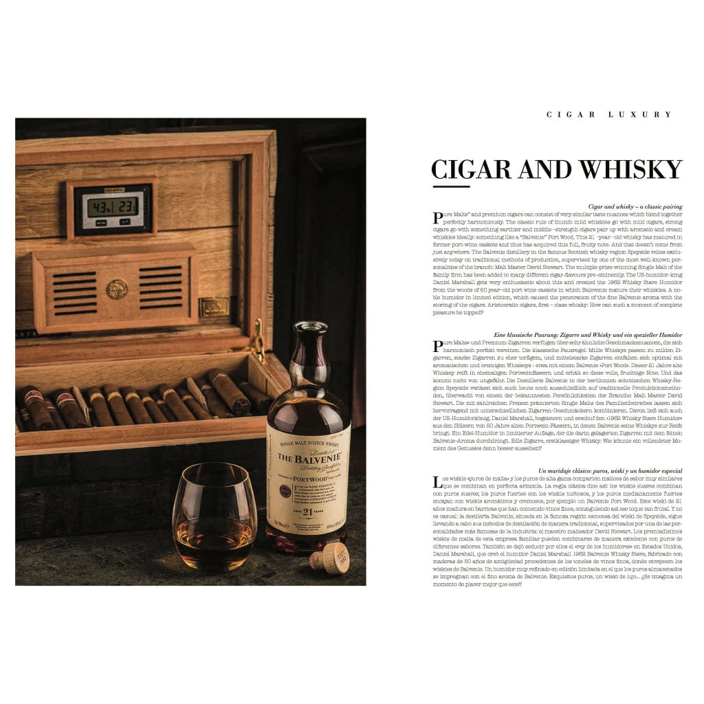 Daniel Marshall 1962 "50 Year Old Oak Whiskey Stave" Cigar Humidor ...