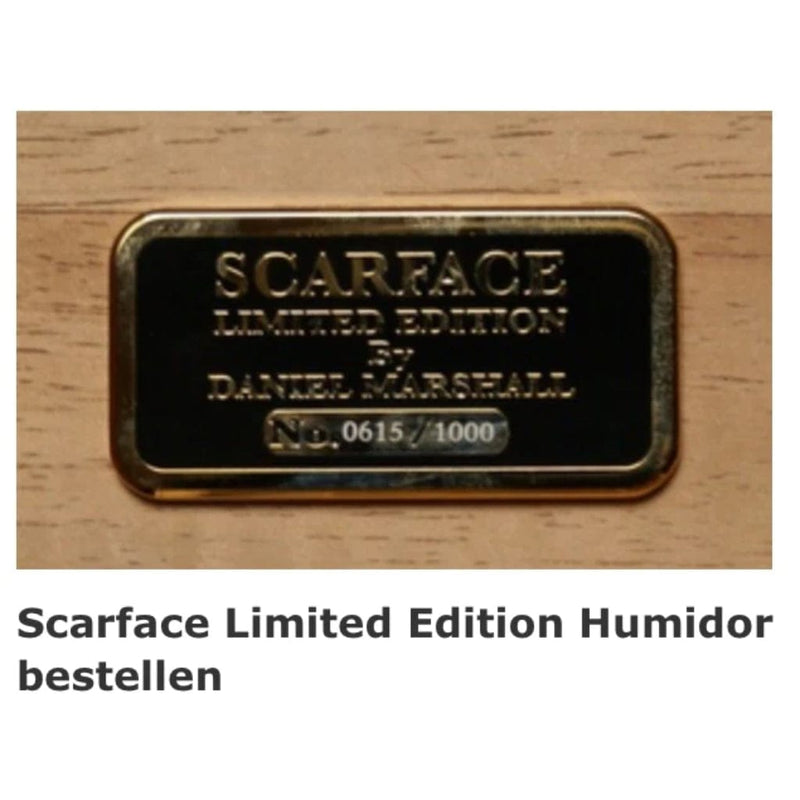 Daniel Marshall "Scarface" Official Al Pacino Universal Studio Humidor ...