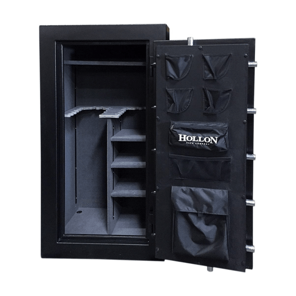 Hollon CS-24C Crescent Shield Gun Safe with Dial Lock | 24 Gun Cap ...