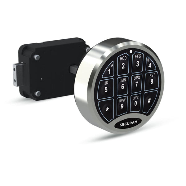 Securam SafeLogic Basic D-Drive Lock by Gardall Manual Bolt Retraction ...