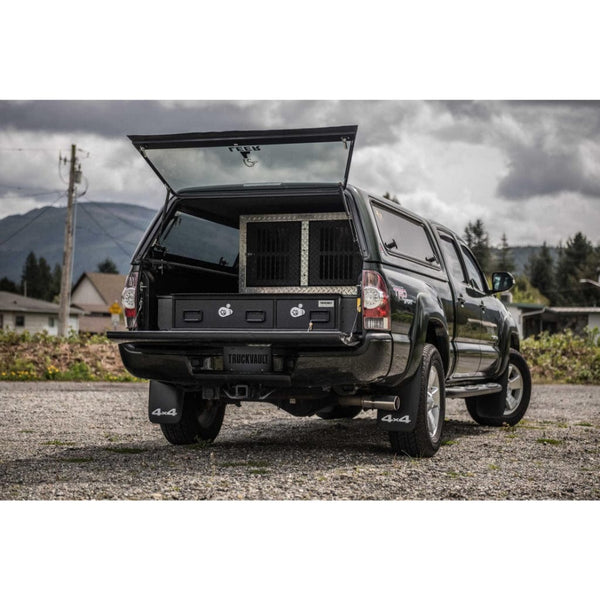 TruckVault 2 Drawer Offset Covered Bed Line for Chevy Silverado ...