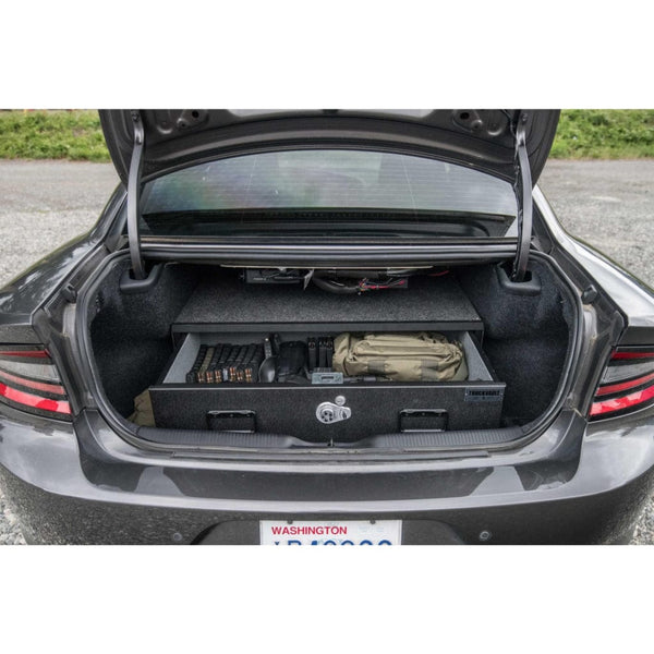 TruckVault TrunkVault for Sedan | 1-2 Drawers | Combination Lock ...